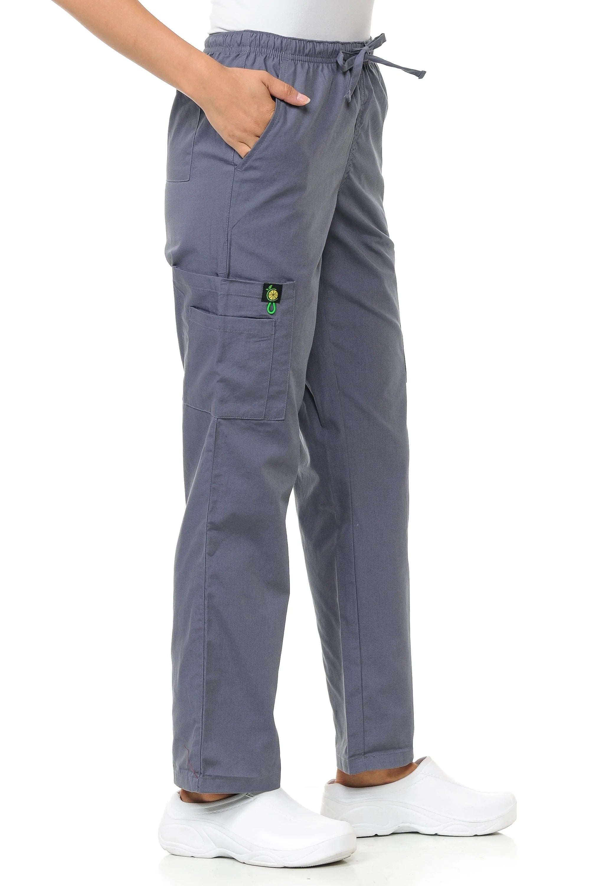 Unisex Polyester Rayon 3 Pocket Cargo Scrub Pants Complete Care